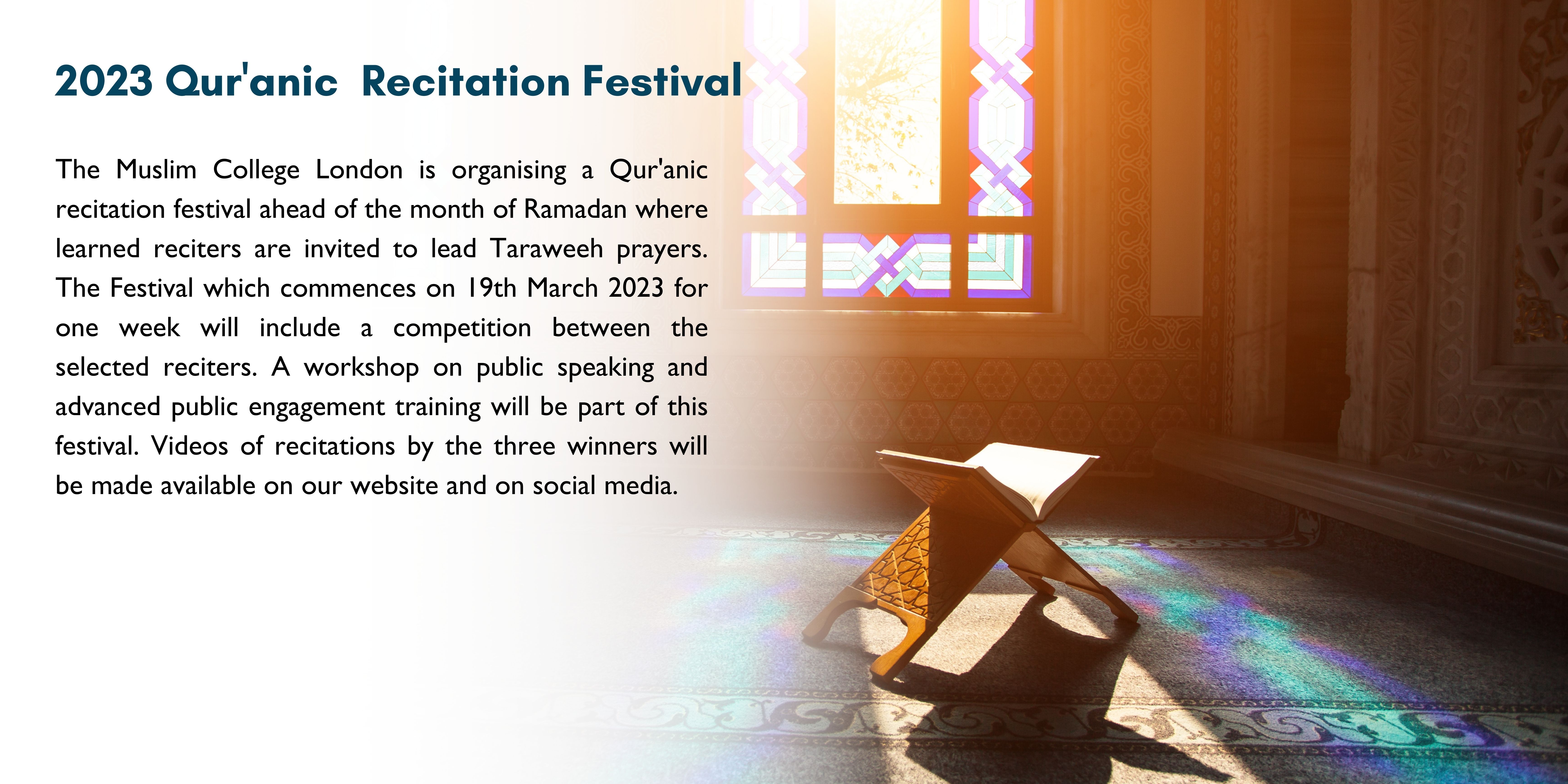 The Muslim College – Welcome to the Muslim College